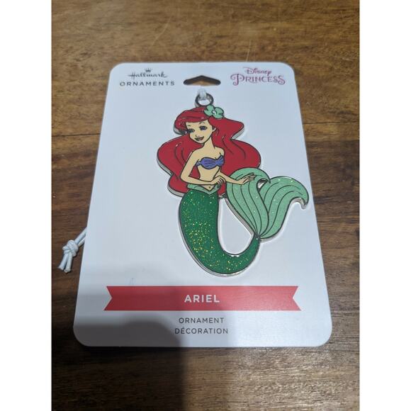 Hallmark | Holiday | New Hallmark 22 Disney Ariel 3 Flat Metal Enamel ...
